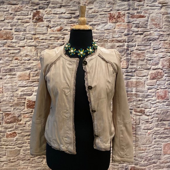 elevenses | Jackets & Coats | Fabulous Camelcolored Leather Jacket ...